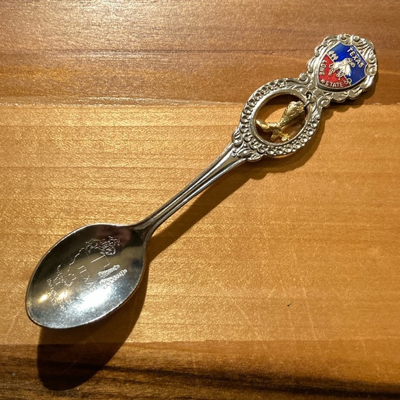 Other | Miniature Souvenir Spoon Texas Lone State Collection Union ...